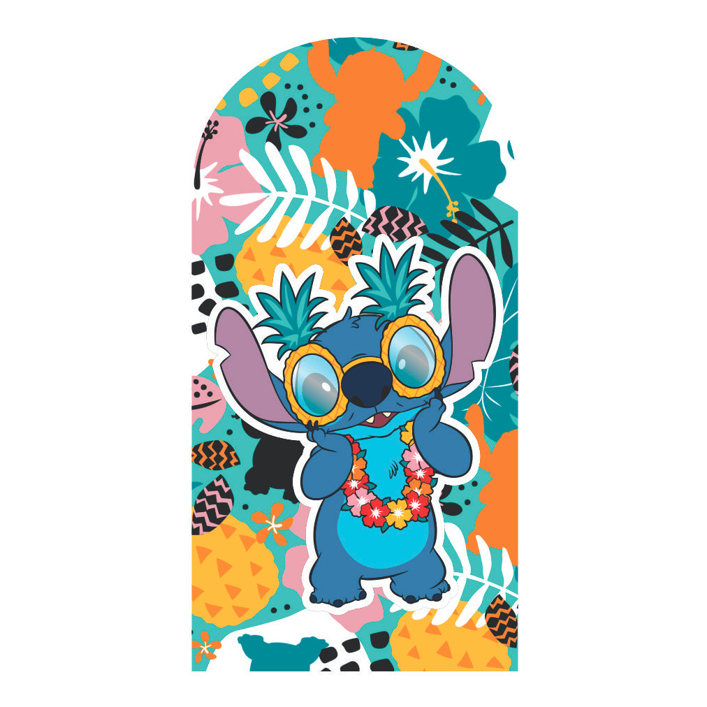 Painel De La Fiesta Lila Y Stitch Romano-200 Cm X 100 | Shopee Argentina