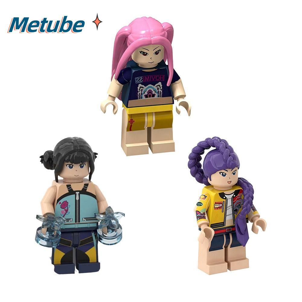 METUBE Kpop Demon Hunters Figura De Acción , Montaje De La Cabeza Mini ...