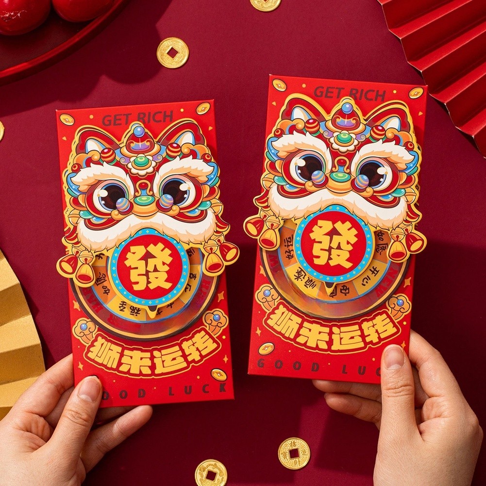 / 2026 Sobres Rojos Giratorios Creativos Para El Caballo De Año Nuevo ...